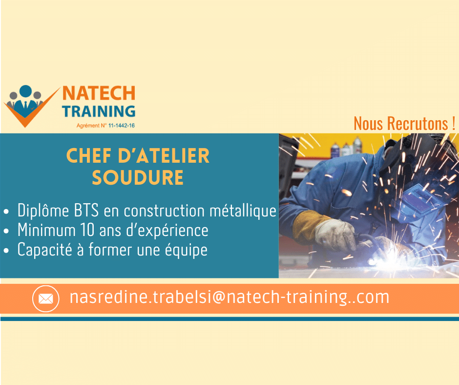 Annonces NATECH TRAINING (6) – Natech Training
